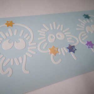 Soot Sprite Sticker, Soot Sprite Decal, Car Bumper Decal, Dust Bunny ...