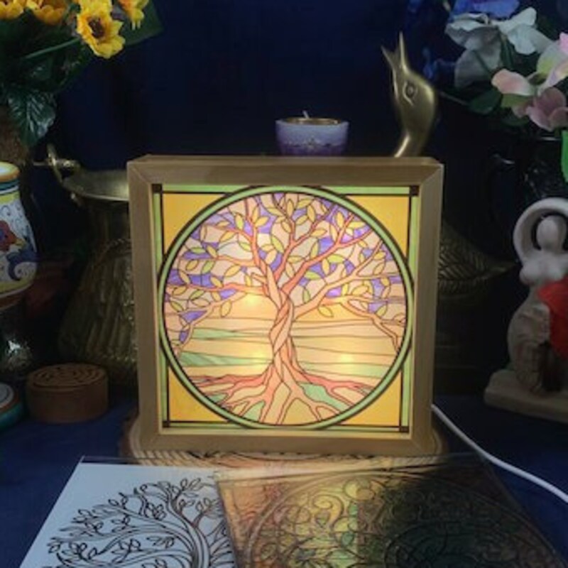 Celtic Table Lamp - Etsy