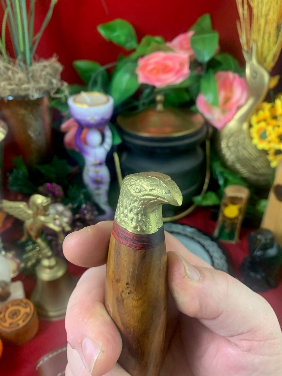 Stunning, Hand Forged, Damascus Steel, Boline/Working Knife, Walnut ...