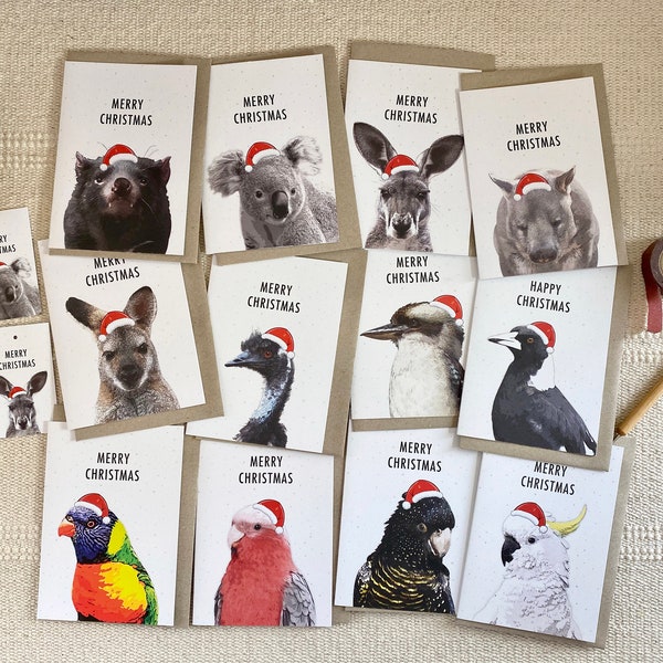 Australian Themed Christmas Cards - Etsy Australia
