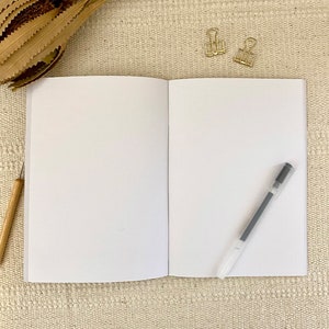 Magpie Notebook, A5 Blank 100% Recycled Paper Notebook, Australian ...