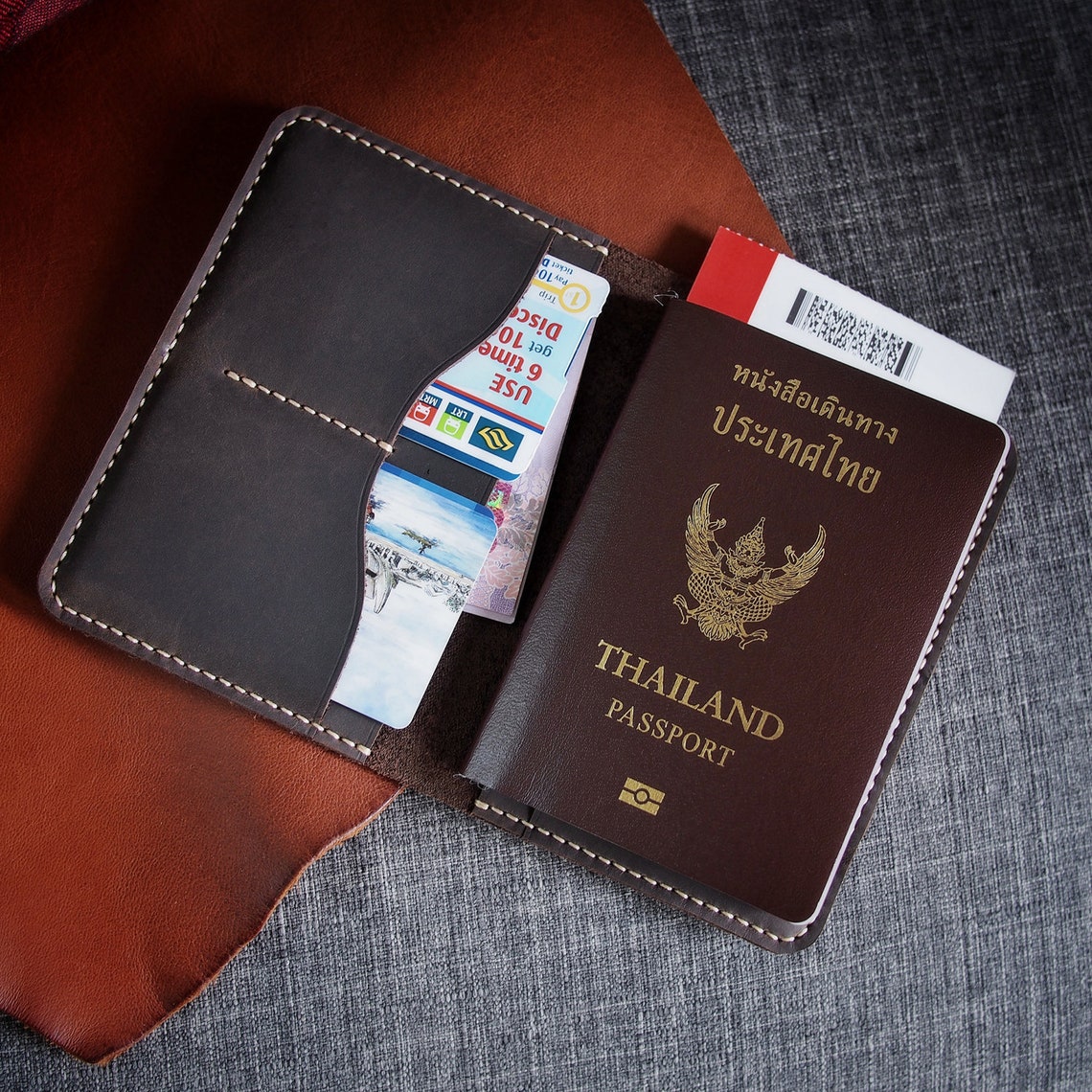 Leather Passport Holder Template: A4 PDF Pattern - Etsy