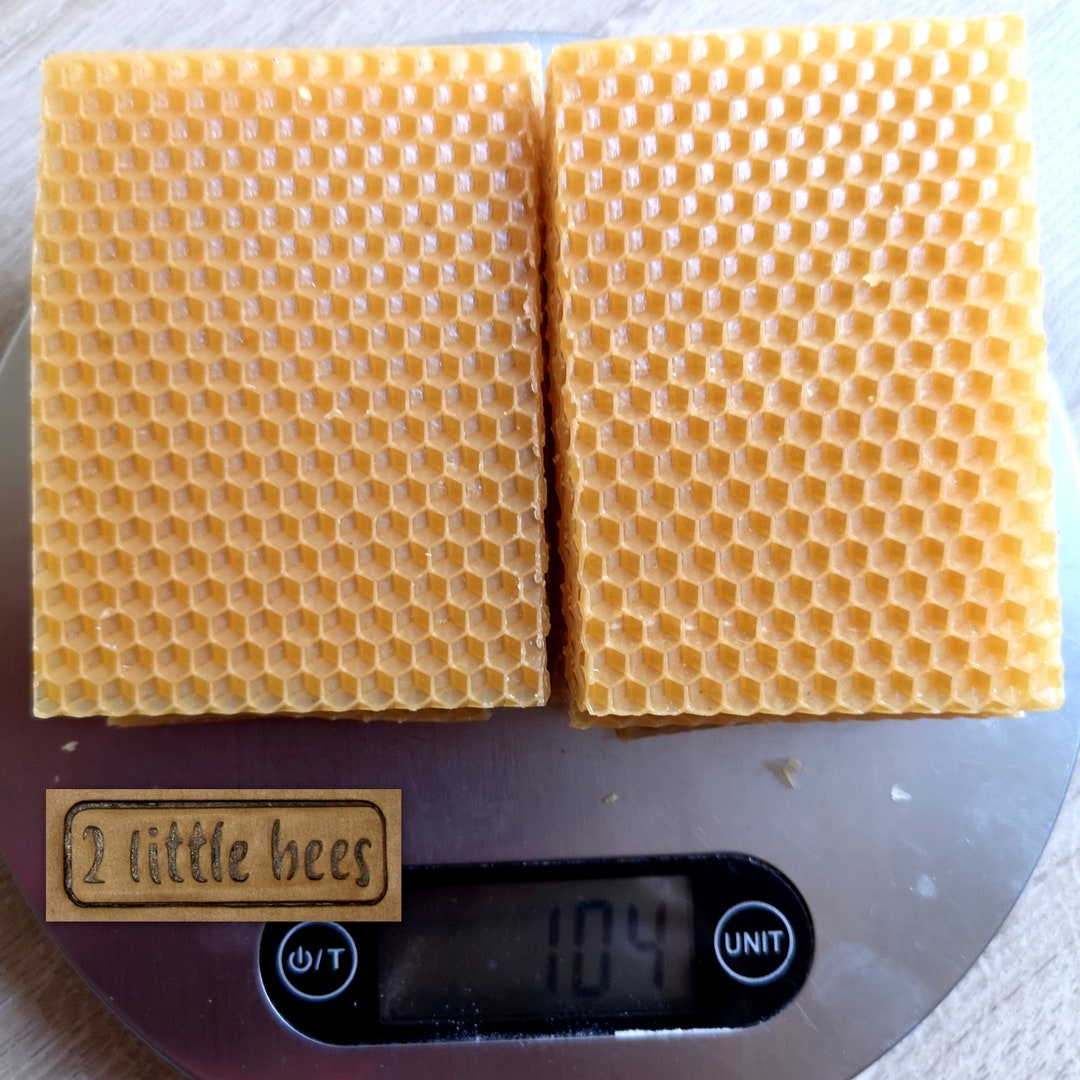 Beeswax Sheets Offcuts Craft Candle Soap Cosmetic Spa Natural Products ...
