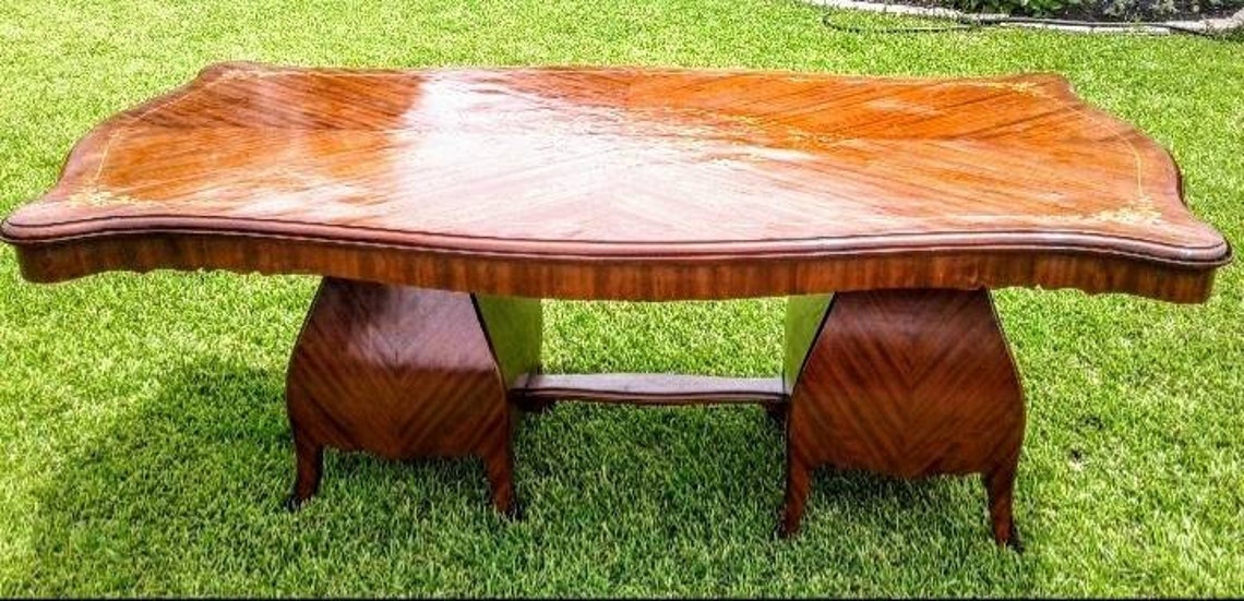 French Bombay/ Dining Table / Antique Table - Etsy