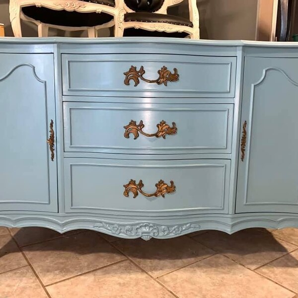 Painted Sideboard - Etsy