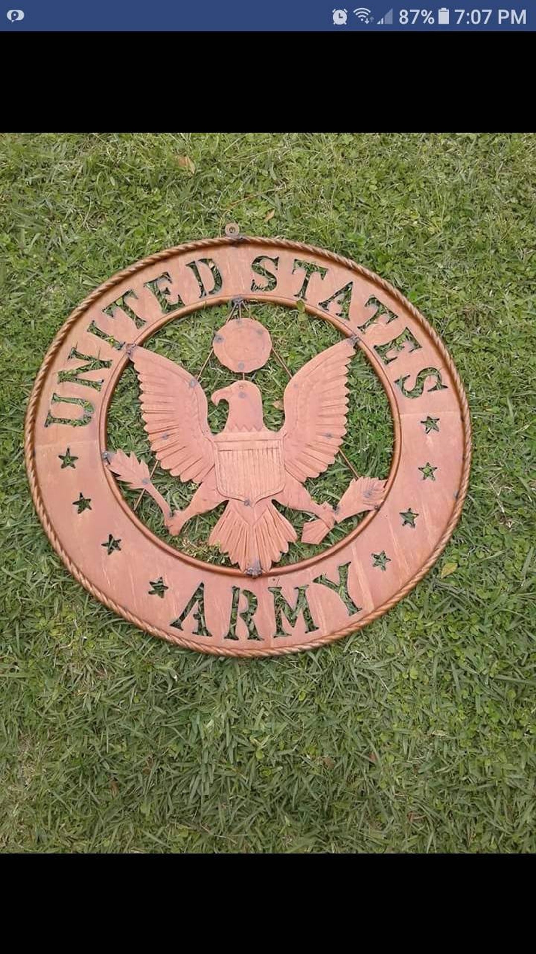Metal US Army Sign/ Metal Sign/ Wall Decor/ Military Sign - Etsy