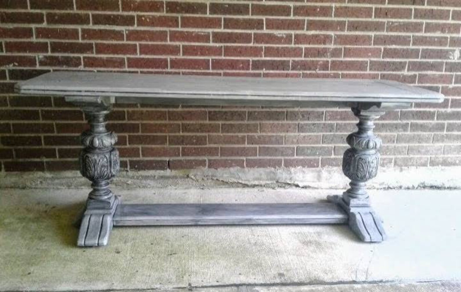 SOLD-Custom Entry Table/ Jacobean Table/ Renaissance Table | Etsy