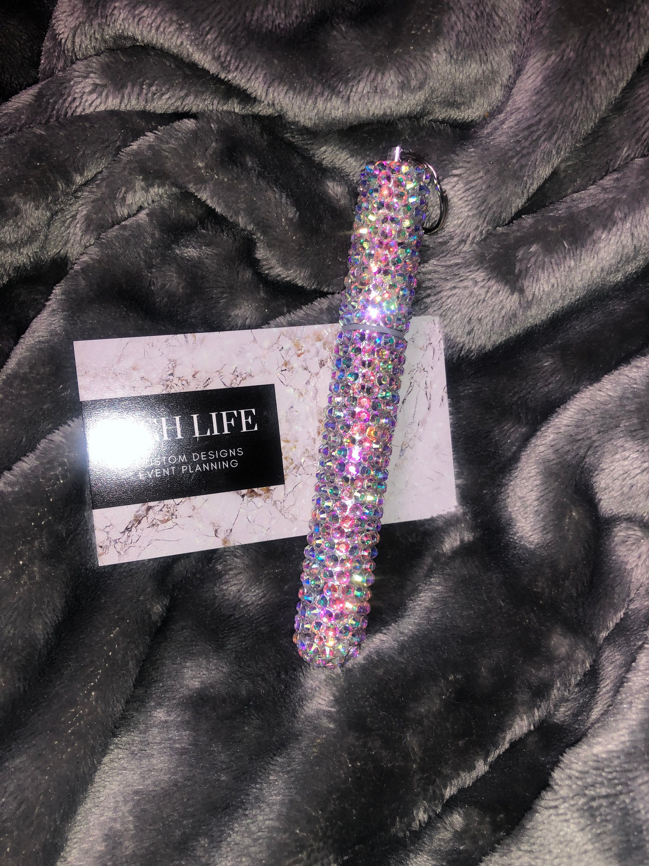 TRAVEL STRAW. Custom Bling Travel Straw - Etsy
