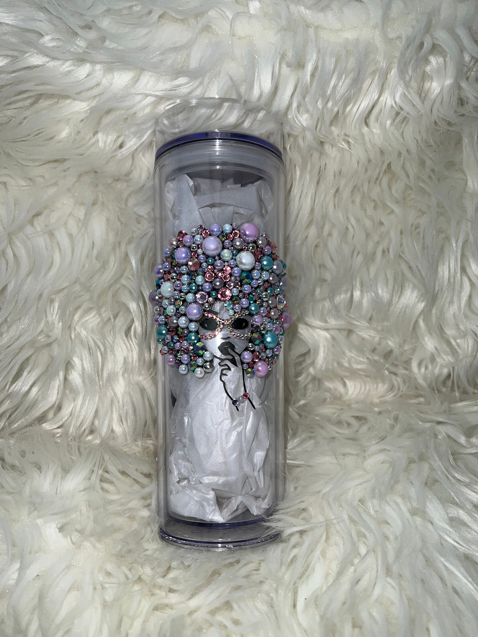 Acrylic Water Bottle - Etsy