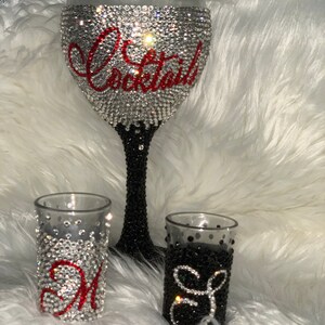 Bling Shot Glass, Branded Shot Glass, Personalized Shot Glass, Sports ...
