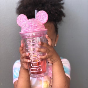 Mouse Ears BLING Cup, Clear - Etsy