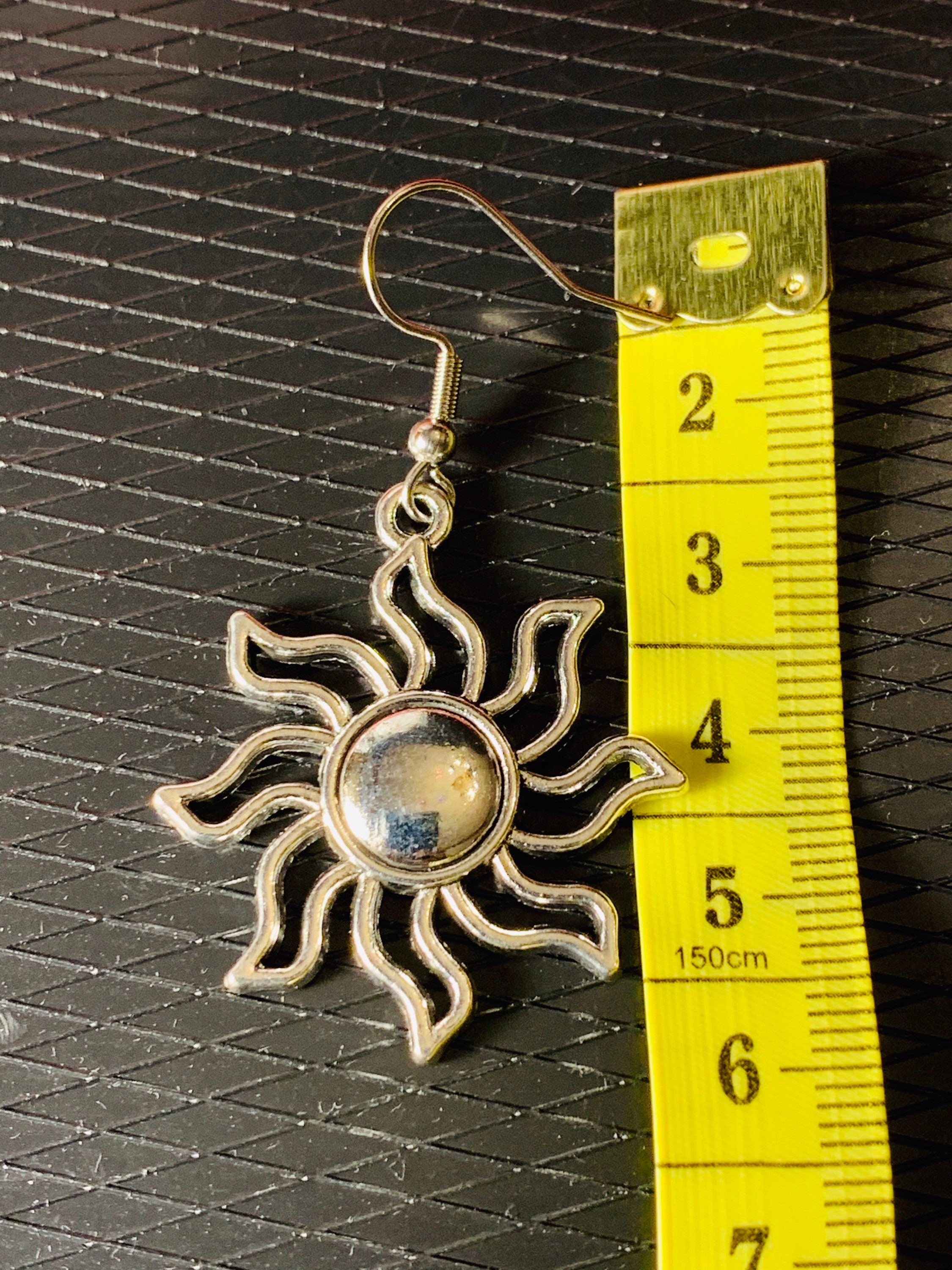 Handmade Decorative and Detailed Sun Charm With Sun Rays on - Etsy UK