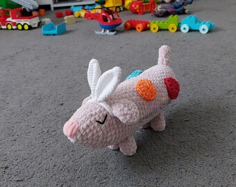 PDF ONLY Long Dog Amigurumi Digital Crochet Pattern - Etsy