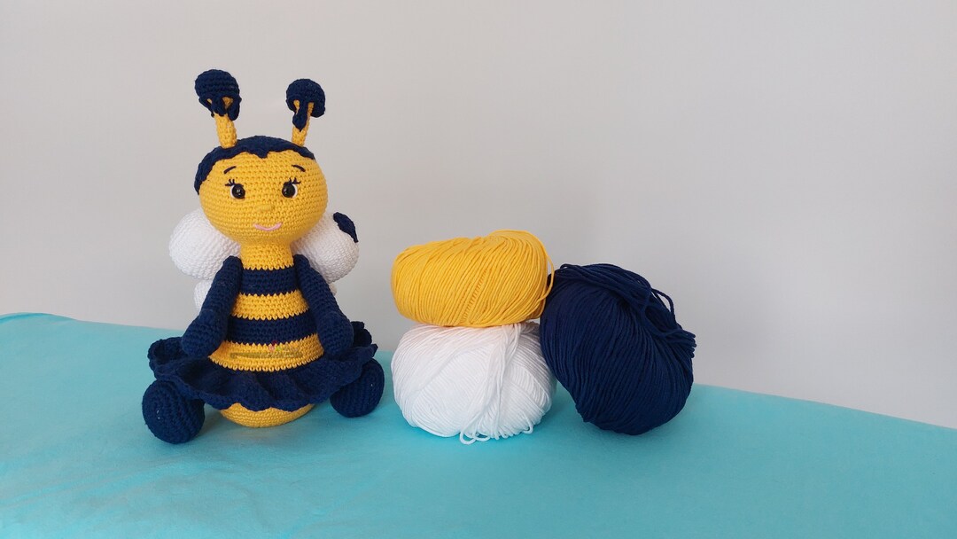 Inky Bee Jointed Arms and Legs CROCHET PATTERN - Etsy