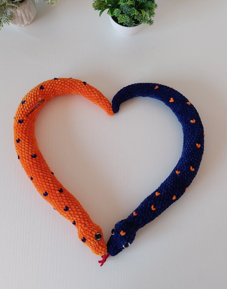 Sneki, the Snake - Crochet Pattern - Etsy