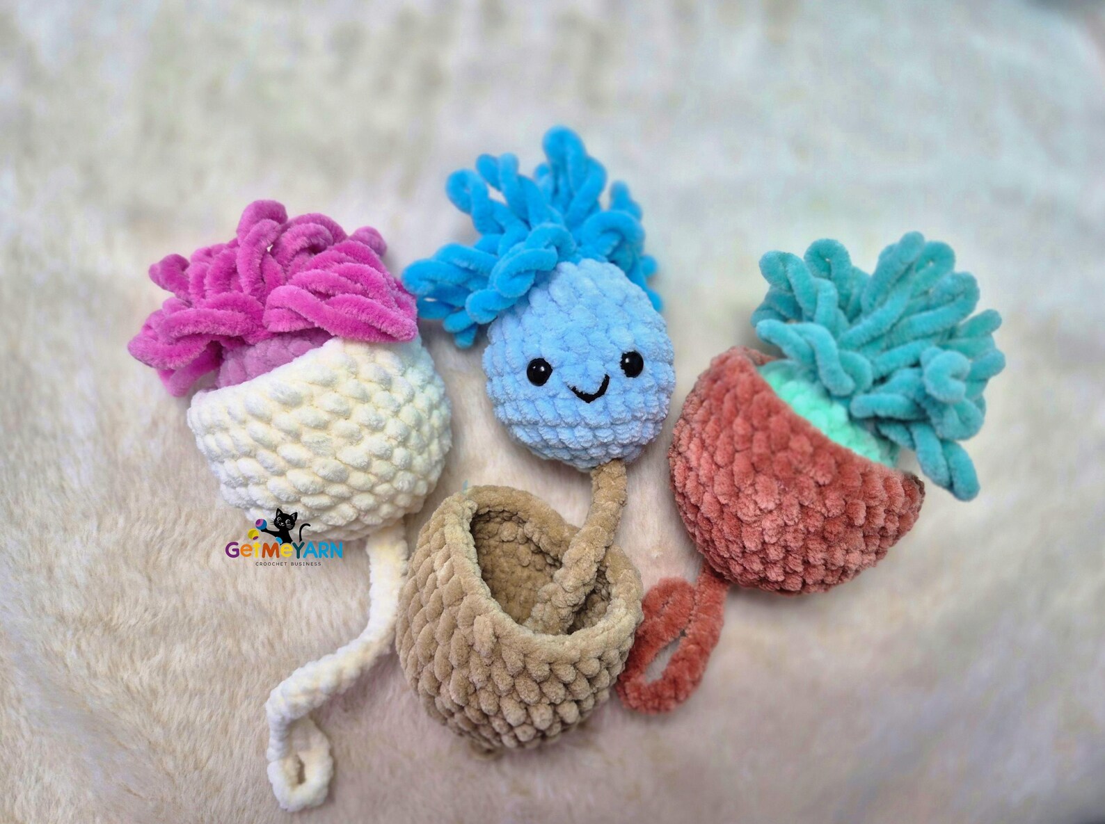 Crochet Barnacles Fidget Toy Pattern | Sensory Toy Crochet Tutorial ...