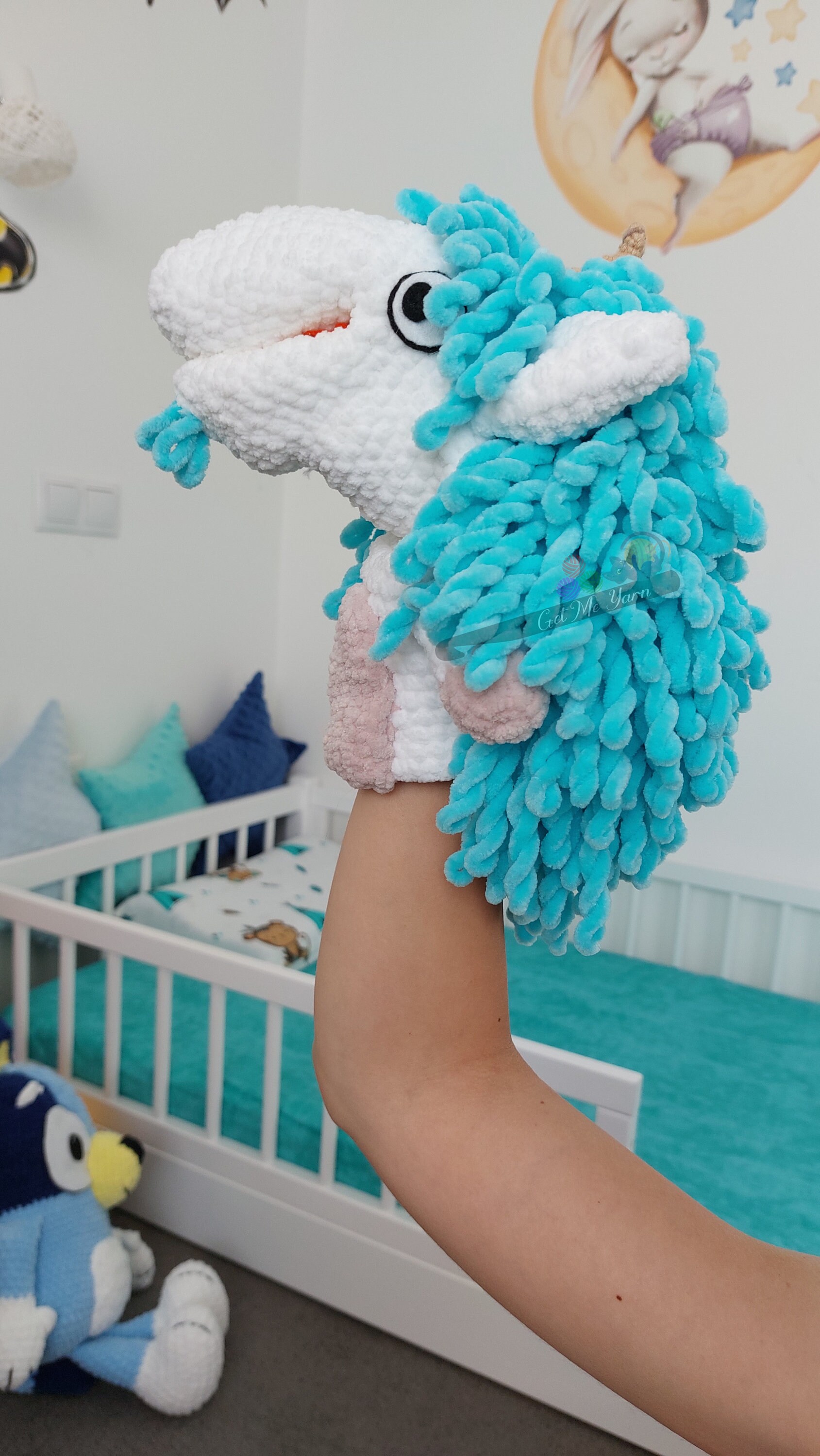 Unicorn Hand Puppet CROCHET PATTERN - Etsy UK
