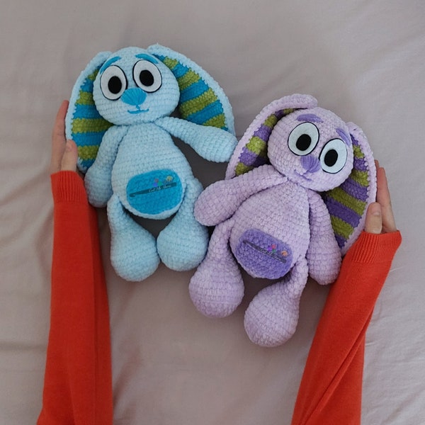Bluey Floppy Bunny Crochet Pattern - Etsy
