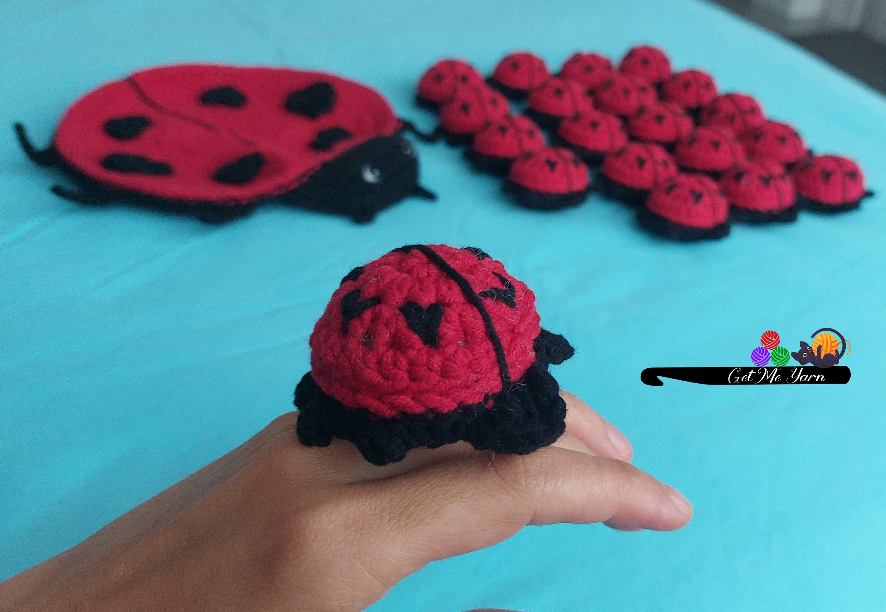 Ladybug Memory Game MINIMUM SEW Crochet Pattern /// Joc De - Etsy Canada