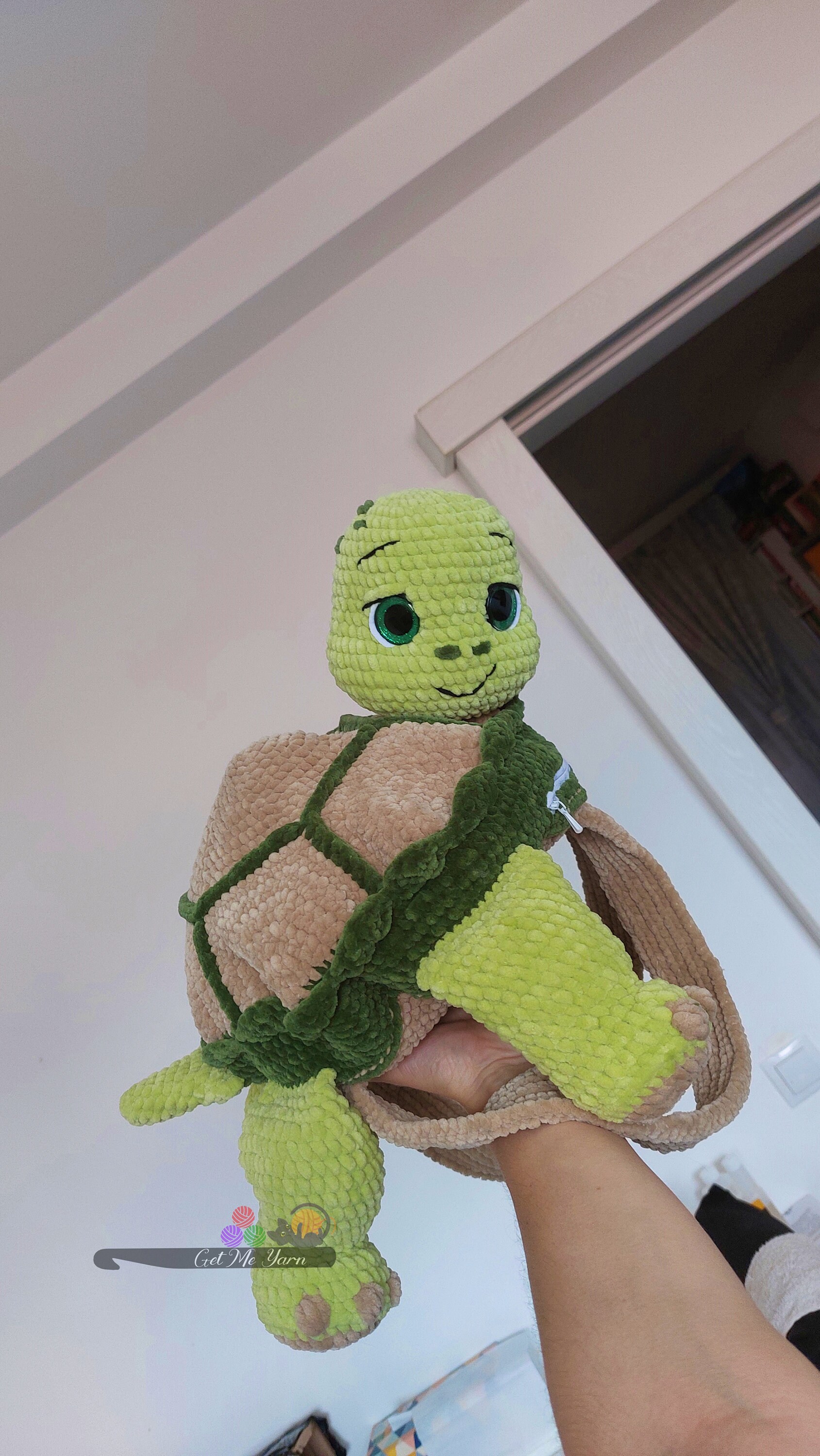 Tudy, the Turtle - Backpack - Crochet Pattern - Low Sew - Etsy