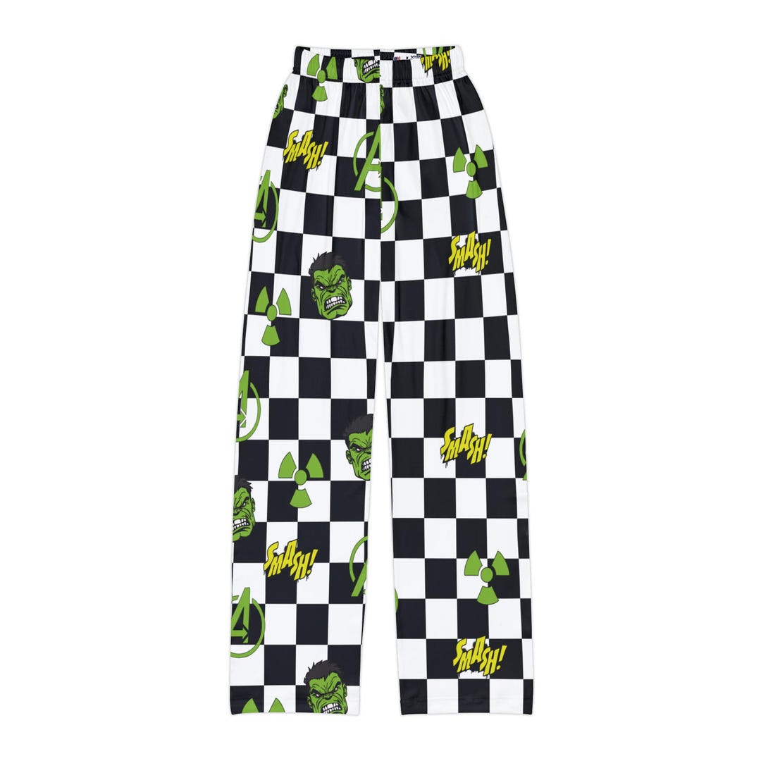 Kids Pajama Pants Incredible Hulk - Etsy