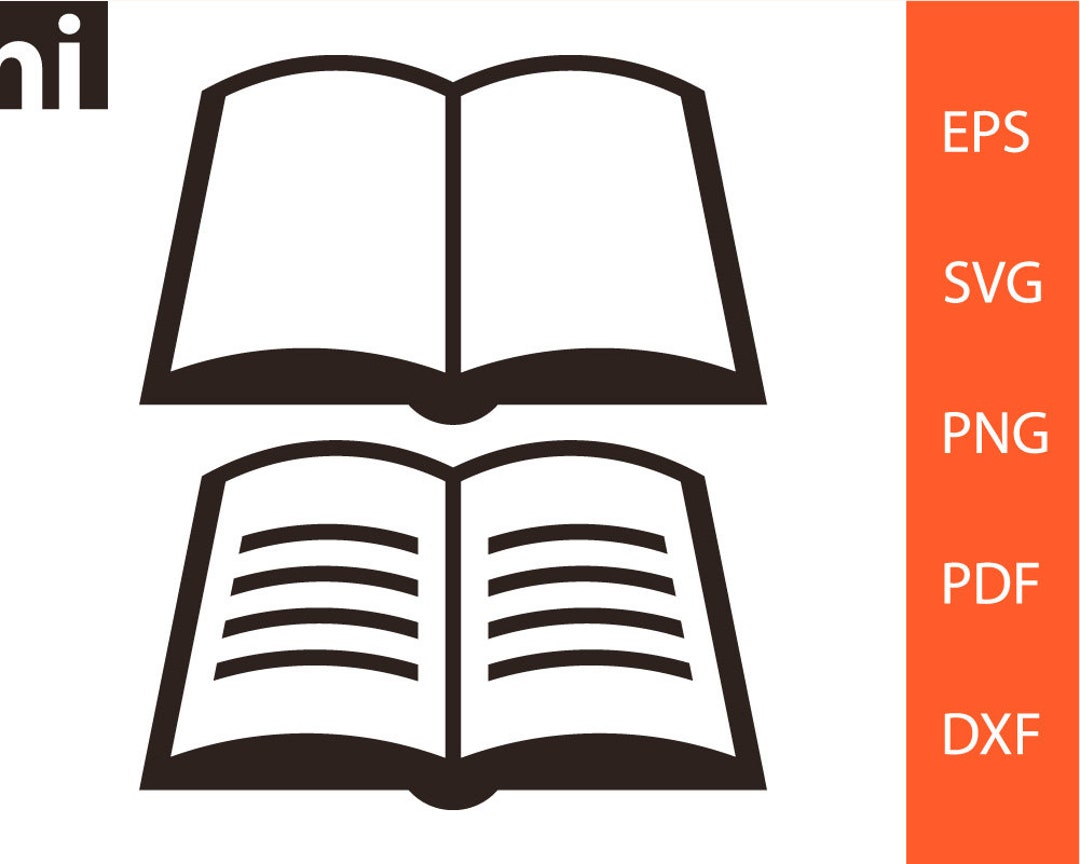 Book Svg | Book Vector | Book Clipart | Library Clipart | School Svg ...