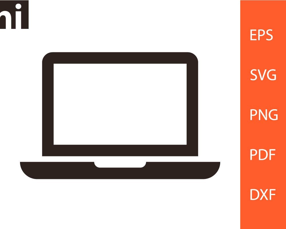 Laptop Svg, Computer Svg, Laptop Vector, Computer Vector, Laptop ...