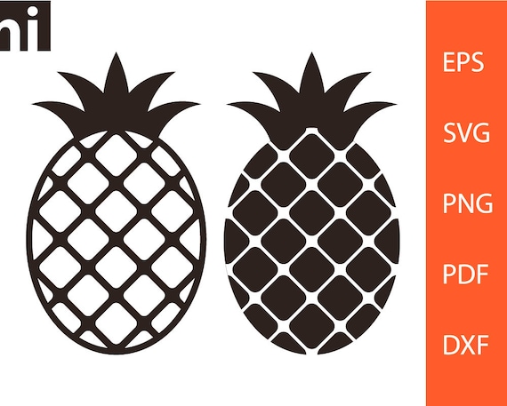 Dxf Png Pineapple Clipart Pineapple Files for Cricut Pineapple Svg ...
