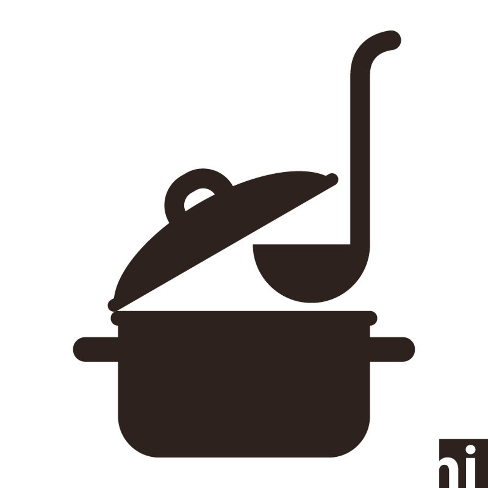 Pot Svg, Pot Vector, Pot Clipart, Boiling Pot, Ladle, Cooking, Kitchen ...