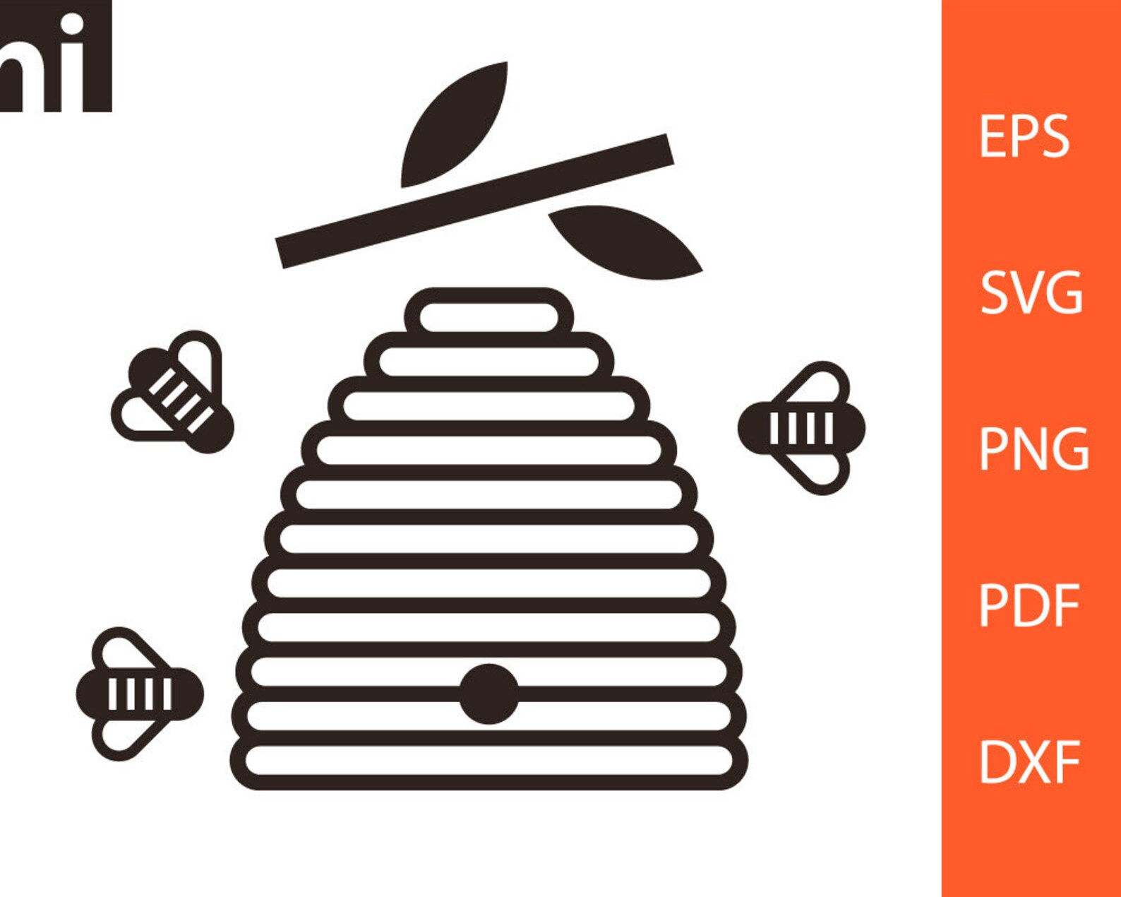 Bee Svg, Beehive Svg, Beekeeping Svg, Bee Vector, Bee Clipart, Beehive ...