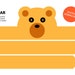Bear Paper Crown - Printable, Crown Template, Animal Headband, Animal ...