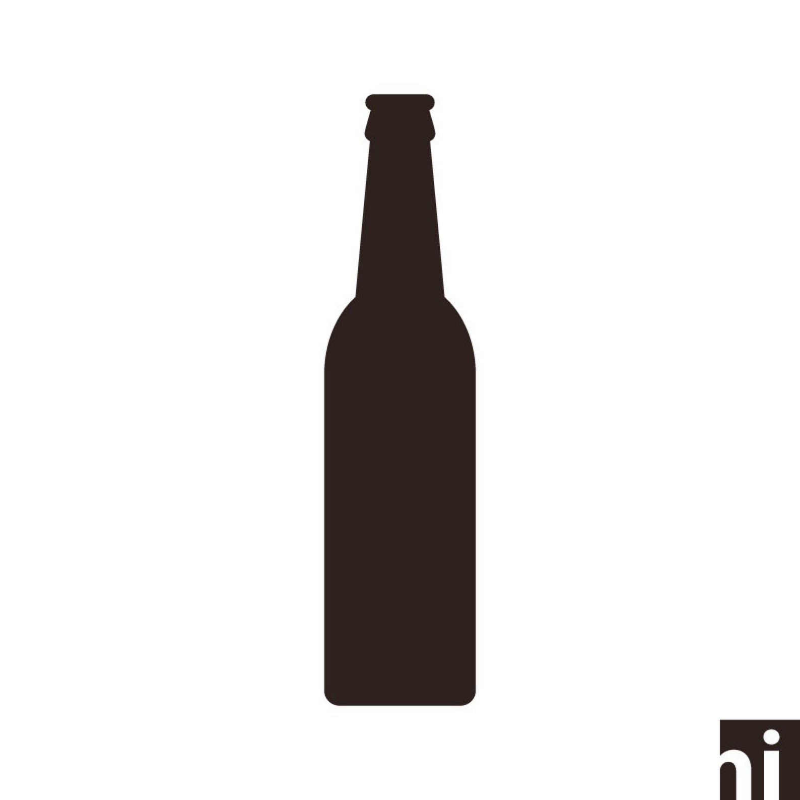 Beer Bottle Svg Beers Svg Alcohol Svg Beer Clipart Bottle Silhouette Beer Bottle Vector