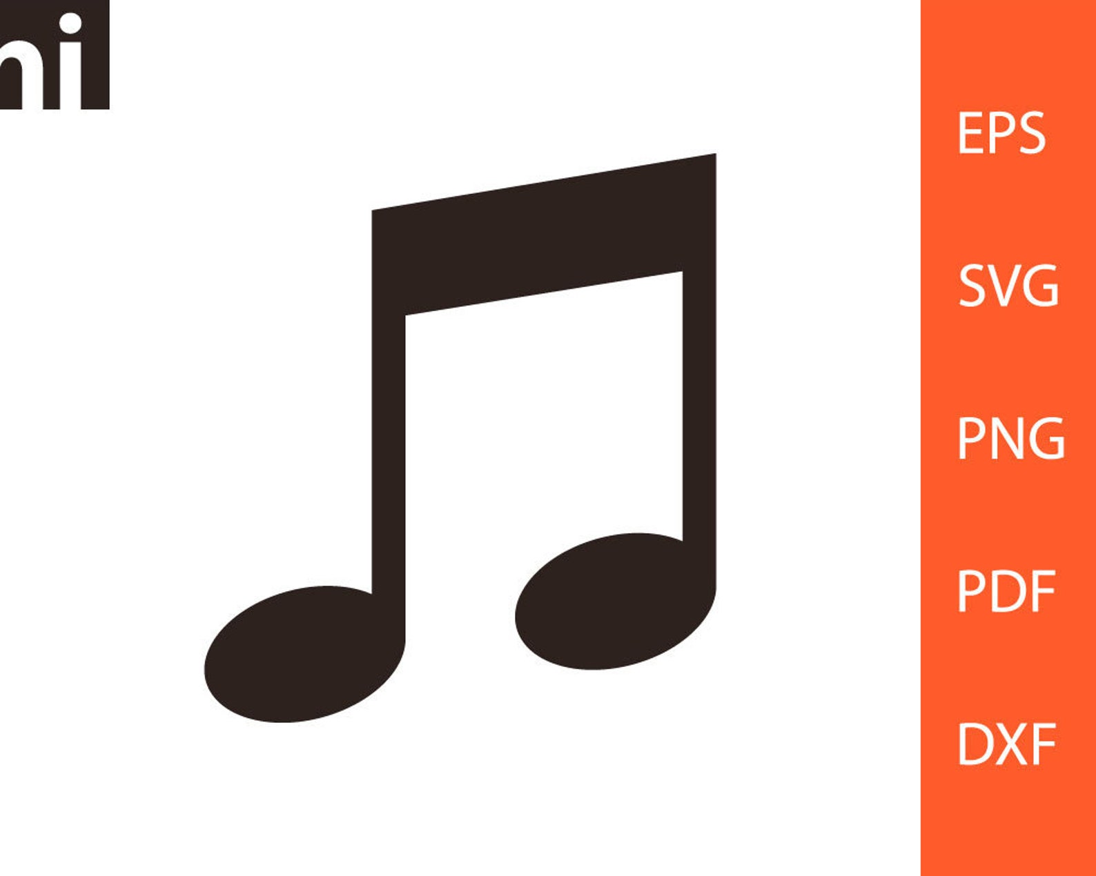 Music Note Svg, Music Note Vector, Music Note Clipart, Music Note Logo ...