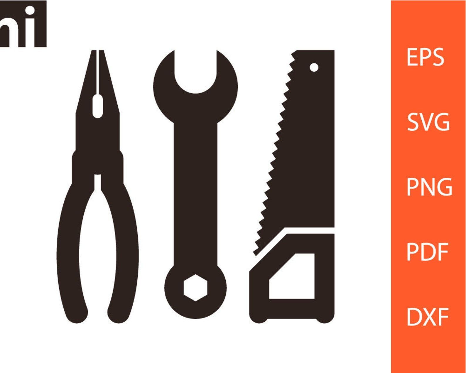 Tools Svg, Pliers Svg, Wrench Svg, Saw Svg, Tools Vector, Tools Clipart ...