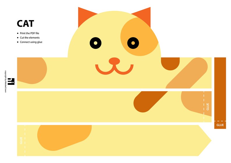 Farm Animal Crown - Printable, Face Mask, Crown Template, Animal ...