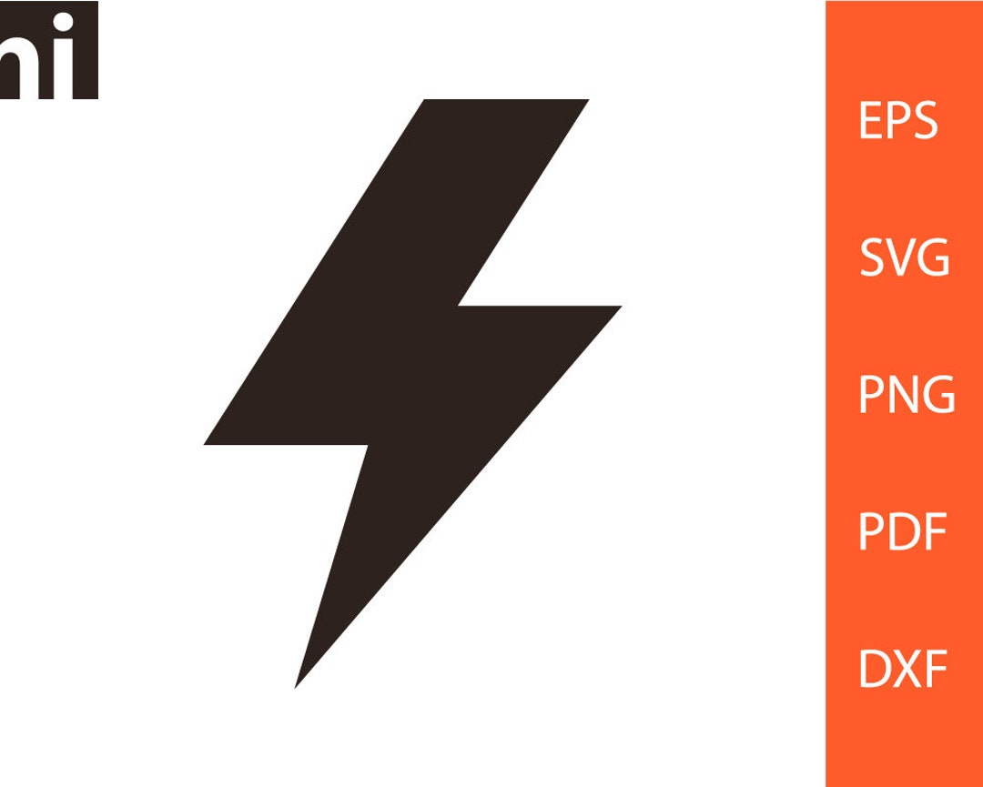 Lightning Bolt, Lightning Bolt Svg, Lightning Bolt Vector, Lightning ...