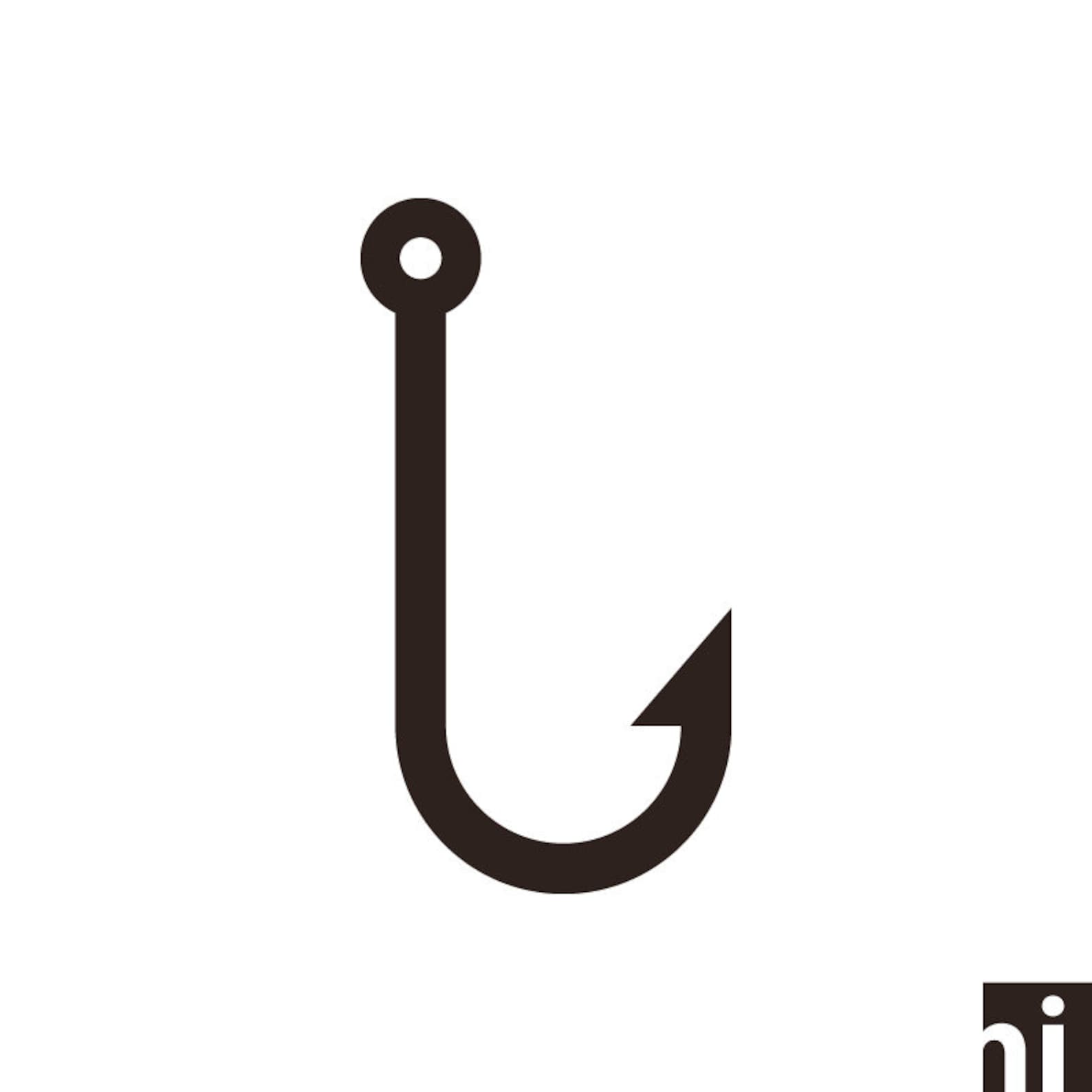 Fish Svg, Hook Svg, Fishing Svg, Fish Silhouette, Hook Vector, Fishing ...