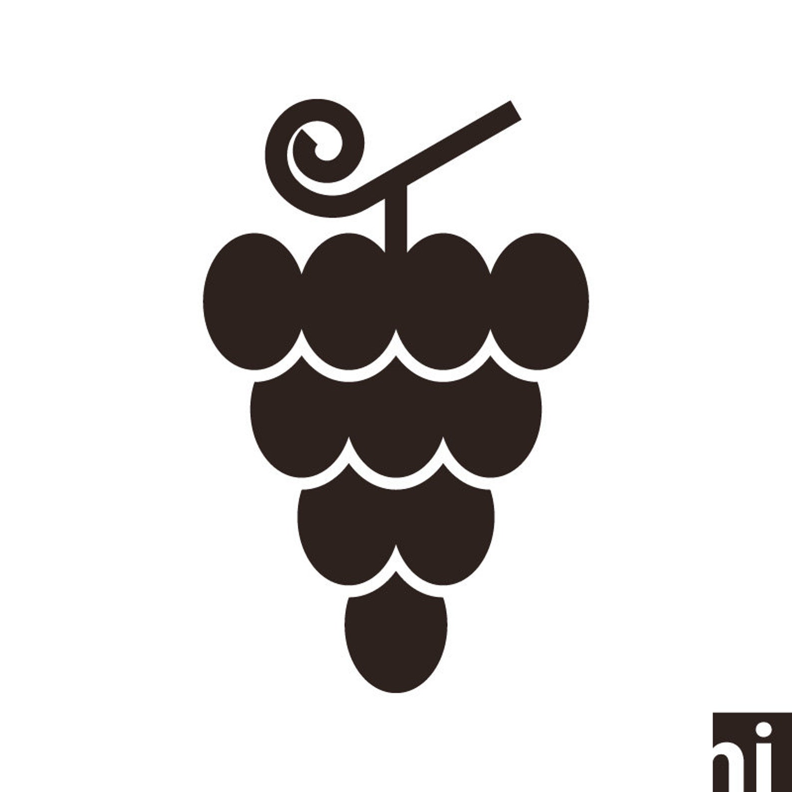 Grape Svg, Grapes Svg, Grape Logo, Grape Silhouette, Grape Cut File ...