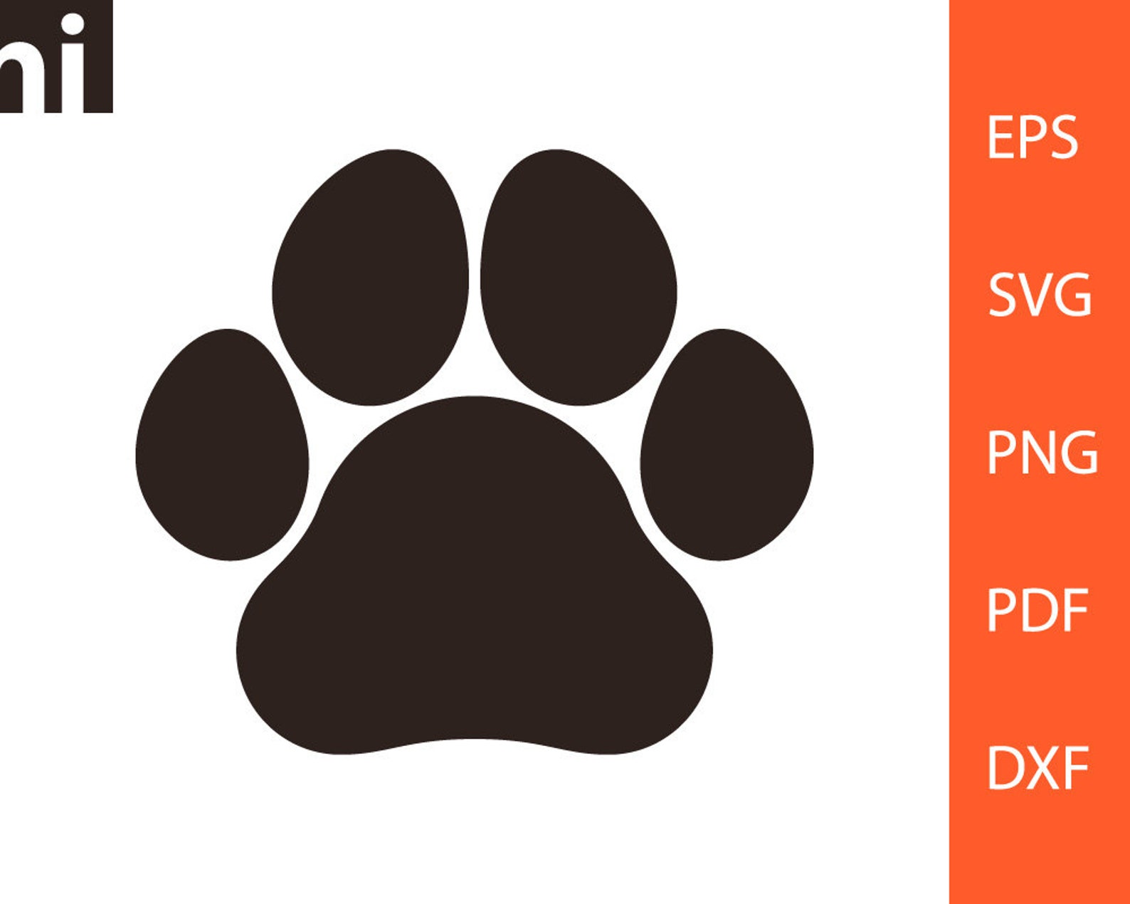 Paw Svg, Dog Paw Svg, Cat Paw Svg, Pet, Dog Paw Clipart, Cat Paw ...