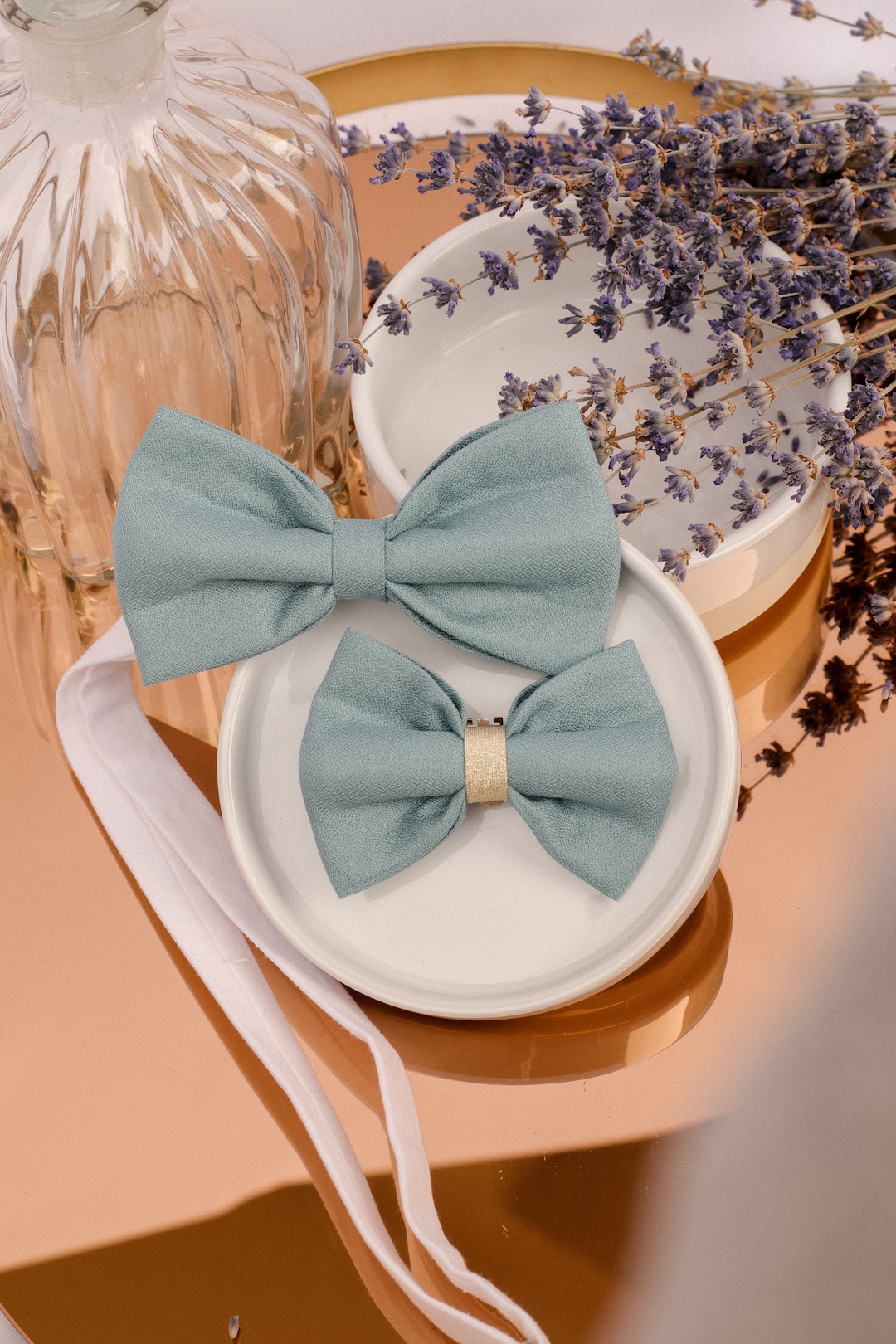 Light Blue Male/female Knot Duo - Etsy