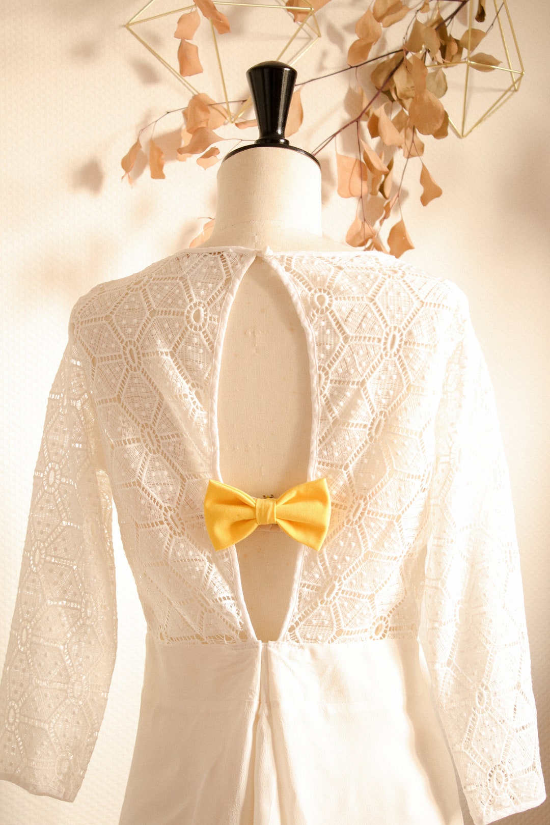 Bright Yellow Bra Staples Knot - Etsy