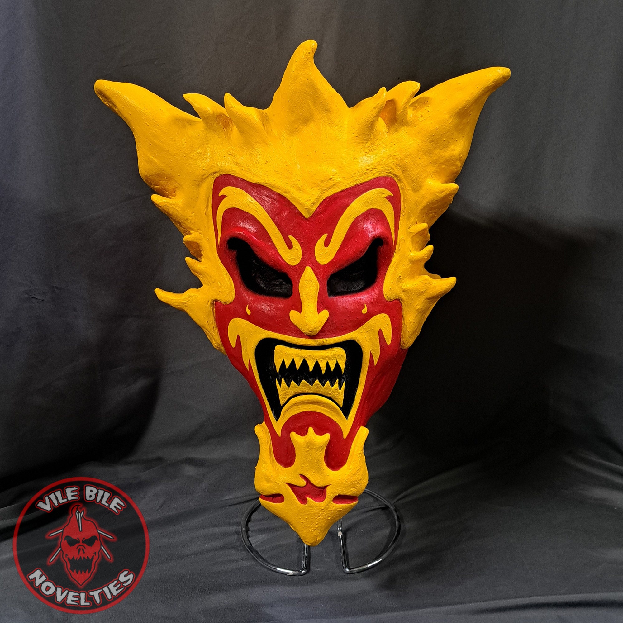 ICP Jake Jeckel Mask Latex Fullhead Wearable Display Insane Clown Posse ...