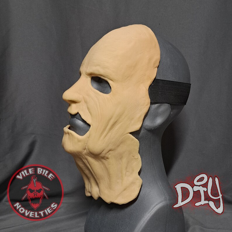 DIY Leatherface Mask Blank Latex (next Generation Old Woman) - Etsy