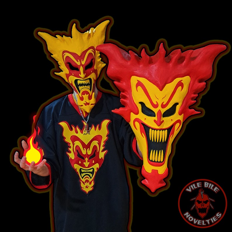 ICP Jack Jeckel Latex Mask Wearable Display Insane Clown Posse Juggalo ...