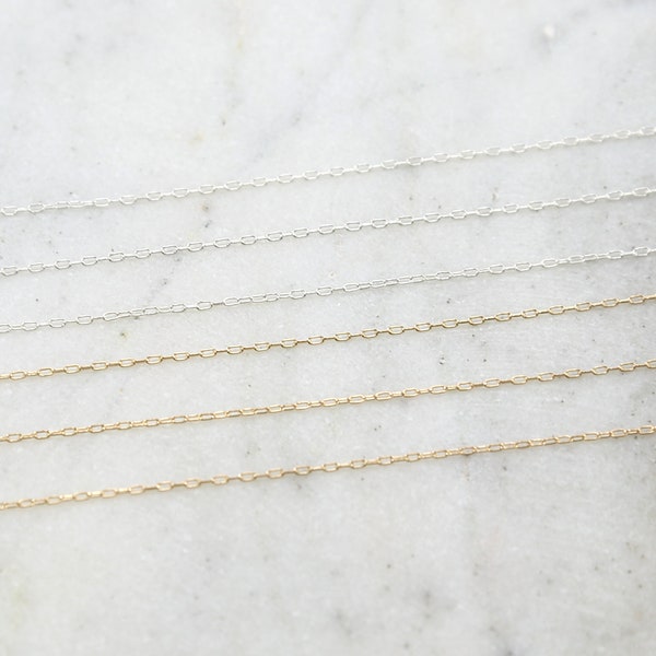 Sterling Silver Chain Bulk - Etsy