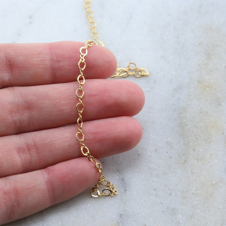 Base Metal Figure 8 Chain in Shiny Silver Shiny Gold Antique | Etsy