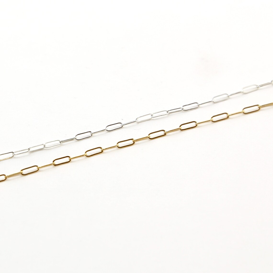 2mm X 5mm Delicate Elongated Flat Rectangle Cable Chain Box - Etsy