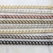 Base Metal Graduated Flat Oval Chain in 7 Finishes Nickel Lead - Etsy