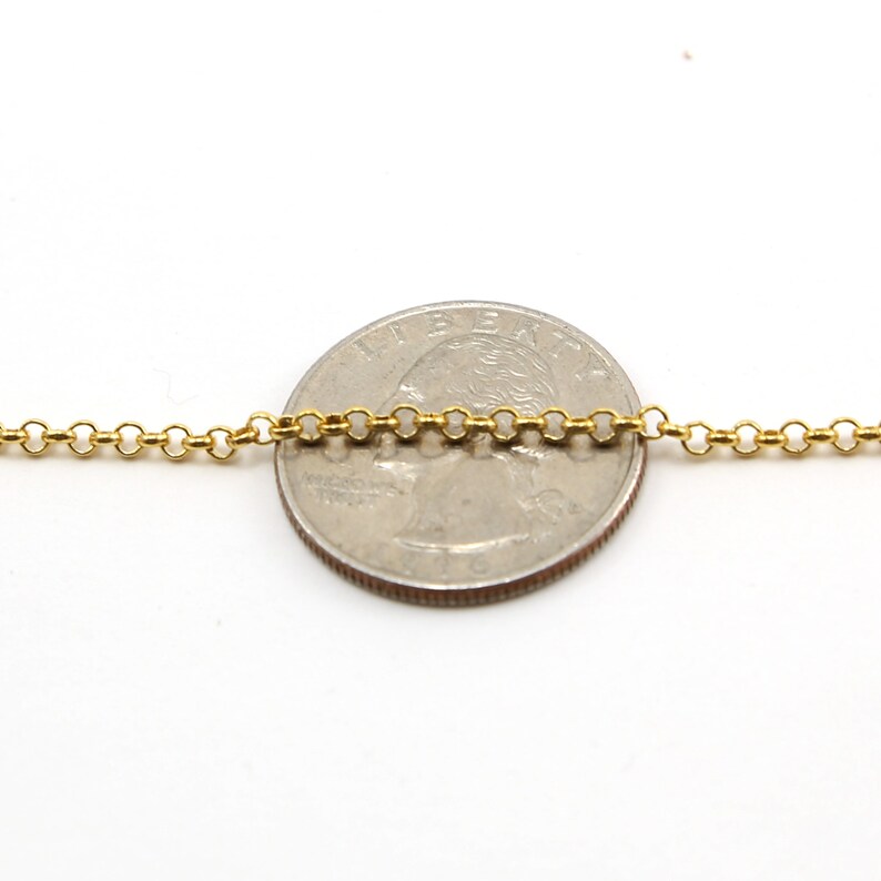 Belcher Rolo Sturdy Thick Chain 2.4mm X 2.3mm 14K Gold Filled - Etsy