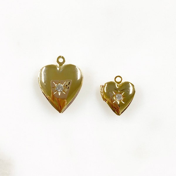 Heart Shaped Charms - Etsy